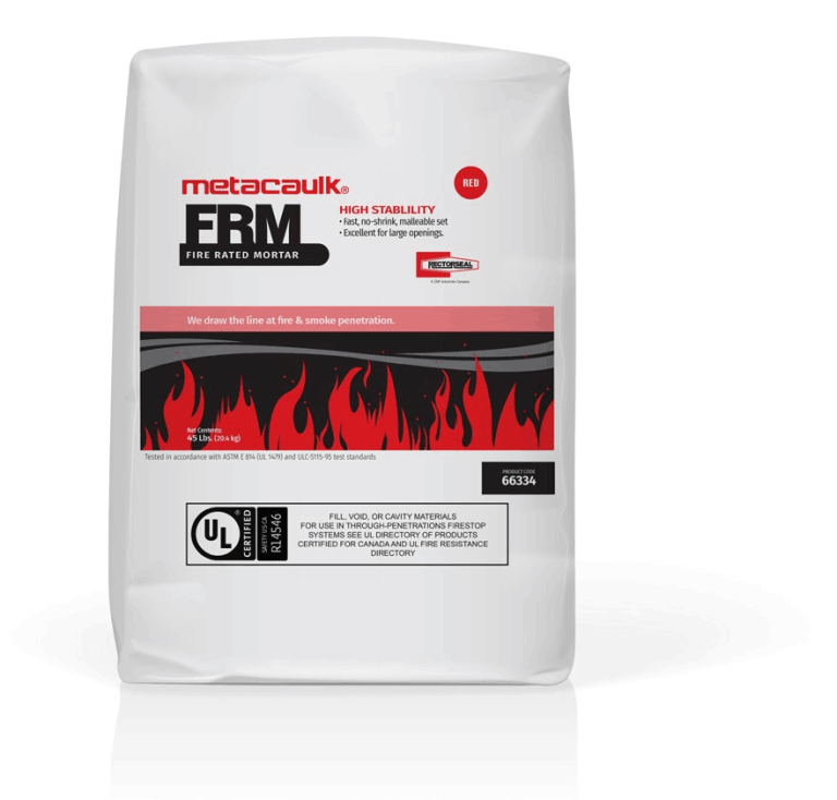 Metacaulk Fire Rated Mortar - Wannereng